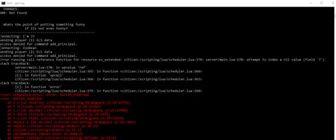 Buffershortage Server Error Discussion Cfxre Community
