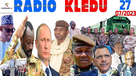 La Revue De Presse De La RADIO KLEDU Du 27 JUILLET 2023 YouTube