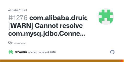 com alibaba druid pool vendor mysqlvalidconnectionchecker] [warn
