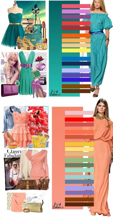 How To Combine Colors When Choosing Clothes Colour Combinations Fashion