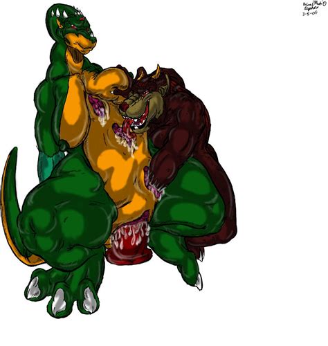 Rule 34 2girls Anthro Color Cunnilingus Female Fisting Kraid Krina Licking Metroid Multi Eye