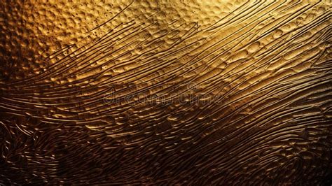 Gold Texture With Luminous Enhancements Wallpaper Generative Ai Stock