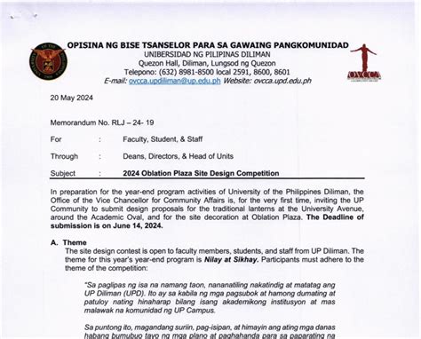 Memorandum Order No ECLV Proposed Open Data Guidelines