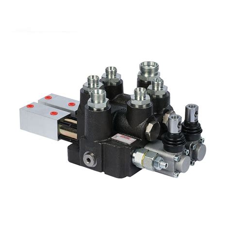 Loader Control Valve Hydraulic Directional Control Valve With Hydraulic