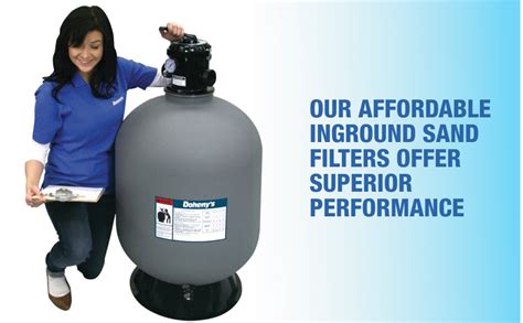 Amazon Doheny S Pool Pro Sand Filter For Inground Swimming Pools Sand Filter W Valve