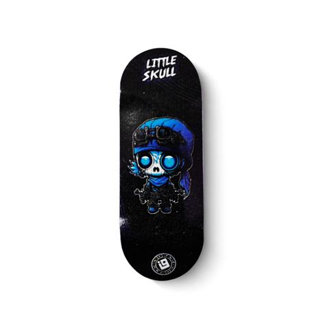 Deck Inove Little Skulls Mini Mort Azul Heat Transfer