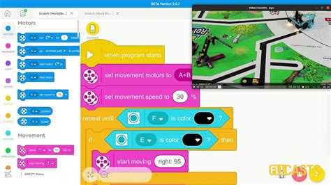 Spike Prime Programming Following A Line And Stopping At An Intersection