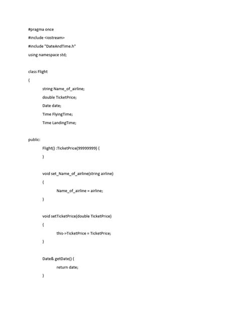 Pragma Once Pdf Computer Programming C
