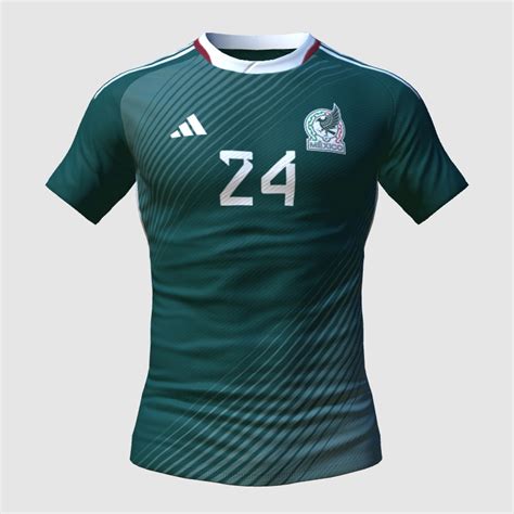 Mexico home kit 24 Luis Chávez FIFA Kit Creator Showcase