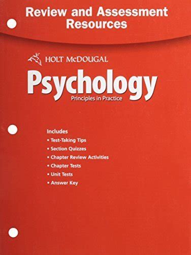 Psychology Principles In Practice Review And Assessment Resources By