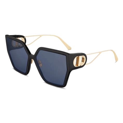 Dior Sunglasses 30montaigne Bu Black Blue Dior Eyewear Avvenice