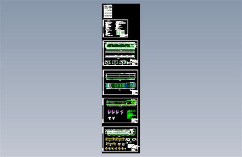 110kv变电所典型设计图纸autocad 2000模型图纸下载 懒石网