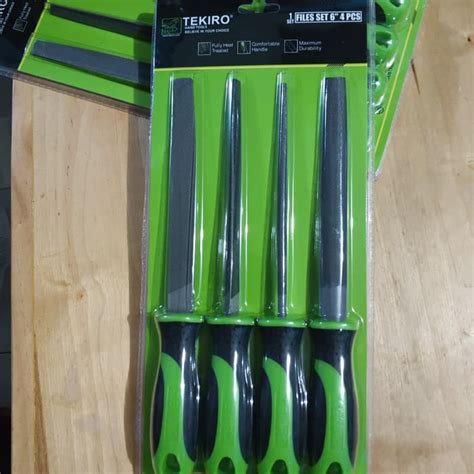 Jual 4 Pcs Kikir Besi Set 6 Inchi Tekiro Kikir Set Untuk Besi 4 Pcs