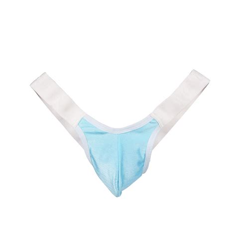 Aa Bra Bra For Seniors Front Closure Men Underwear Brushed Light Stretch High Fork Briefs Sexy