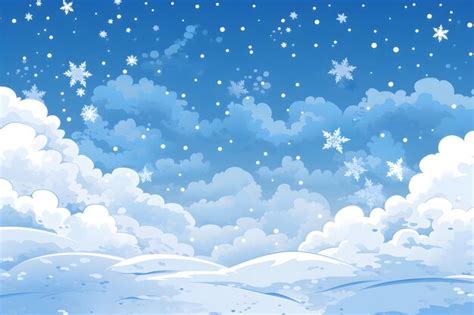 Premium Photo Snowflake Border Vector Image In The Style Of Realistic