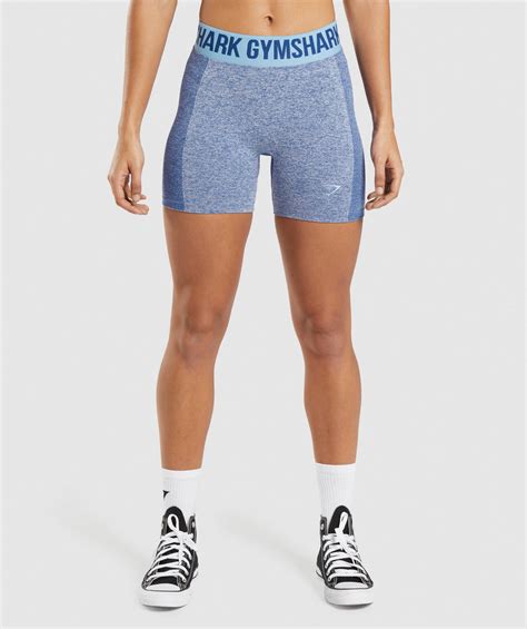 Gymshark Flex Shorts Earl Blue Marl Gymshark
