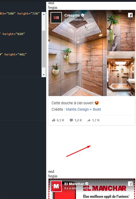 How To Have Responsive Facebook Post And Get Auto Height Stack Overflow