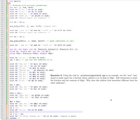 Please Edit The Code To Add The Information From Chegg
