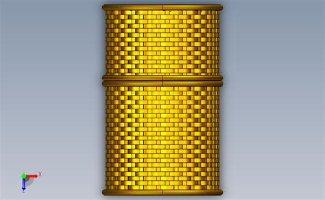 编织盒ug模型图纸下载 懒石网 编织盒ug模型图纸下载 懒石网