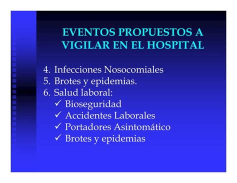 2005 Vigilancia Epidemiológica Hospitalaria