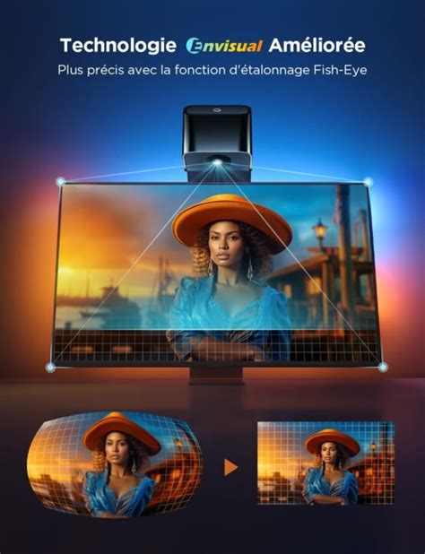 Govee RGBIC TV Backlight 3 Lite Avec Camera Votre Partenaire Hi Tech