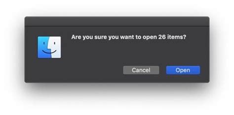 Feature Macos Prompts You If It Thinks Youre Opening Too Many Items