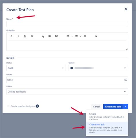 Creating A Test Plan Zephyr Scale Cloud Documentation