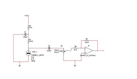 Active Noise Cancellation Circuit Diagram