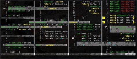 Wrapping How Can I Show The Syntax Colored Current Line Wrapped On Top Of Current Line In