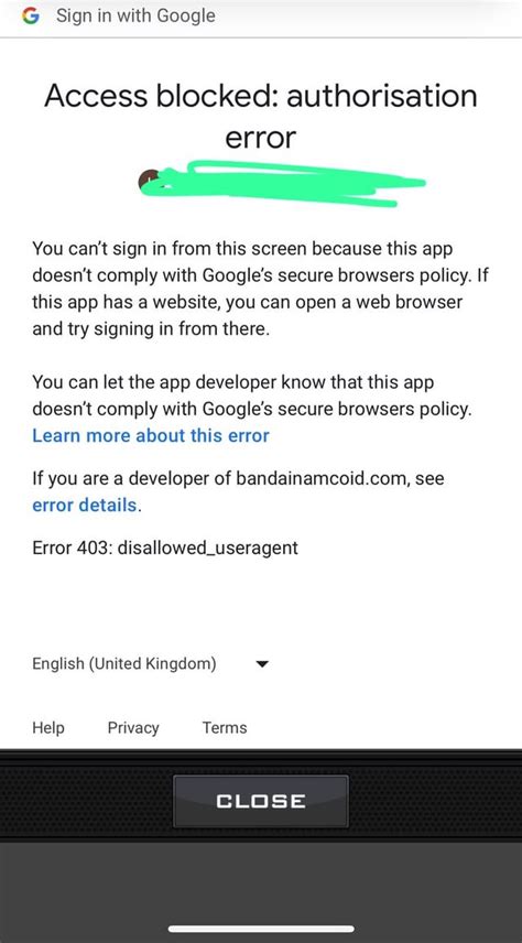 Wangan Authorization Error Rwmmt