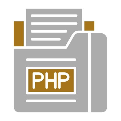 premium vector vector design php file icon style