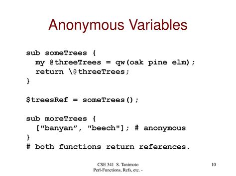 perl functions references etc ppt download