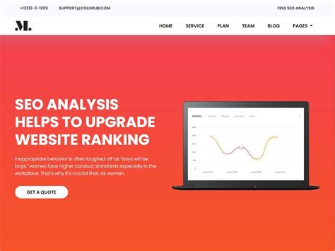 Seo Лендинг Шаблоны Bootstrap BootstrapТема
