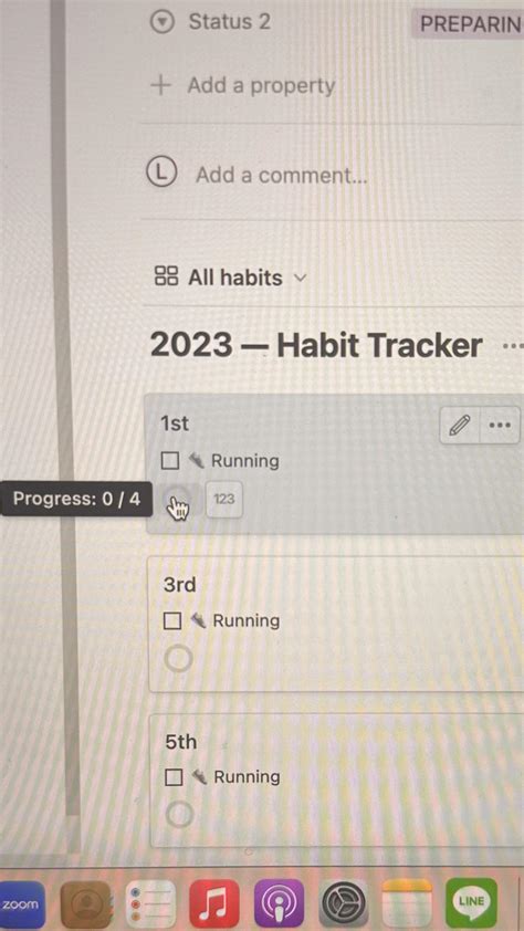 Edit The Habit Tracker Template Rnotion