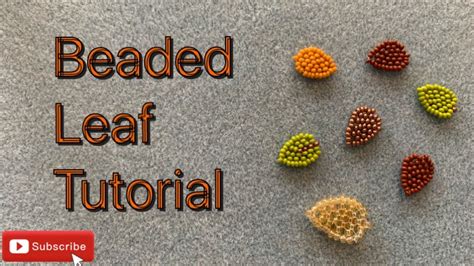 How To Make Beaded Leaves At Bryan Hanes Blog