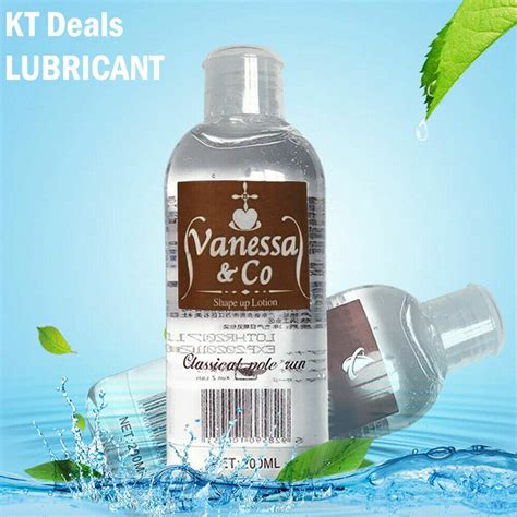 Smooth Slick Sex Lube For Women Men Moisturizer Safe Water Based Toy