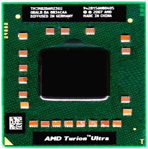 AMD TMZM82DAM23GG - 2.20Ghz AMD Turion 64 X2 Ultra ZM-82 Dual Core CPU ...