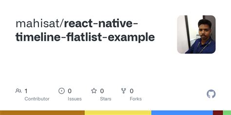 Github Mahisatreact Native Timeline Flatlist Example