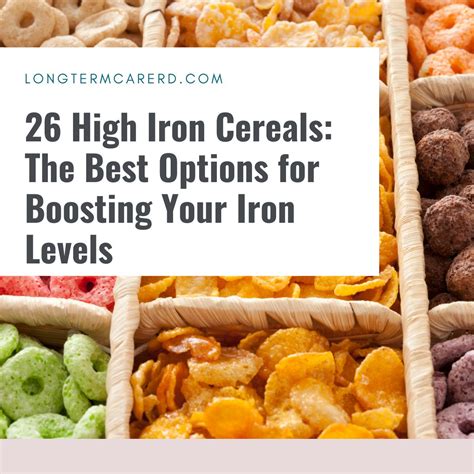 26 Top High Iron Cereals The Best Options For Boosting Your Iron Intake