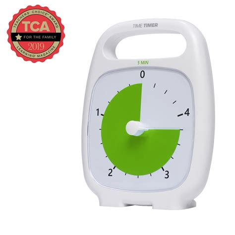 Time Timer Plus 5 Minute White