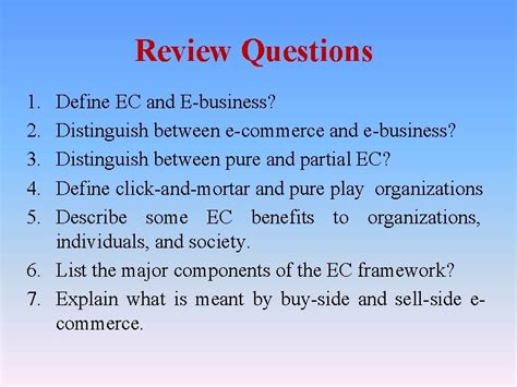 Chapter 1 Ecommerce Foundations Infrastructure Objectives Ecommerce Introduction