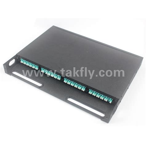 1u 19inch 96 Fiber Mpo Cassette Panel Mpo Patch Panel China Mpo Patch