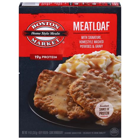 Boston Market Home Style Meals Meatloaf Shop Entrees And Sides At H E B