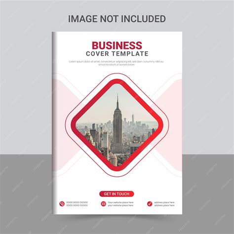 Premium Vector Vector Book Cover Template Design