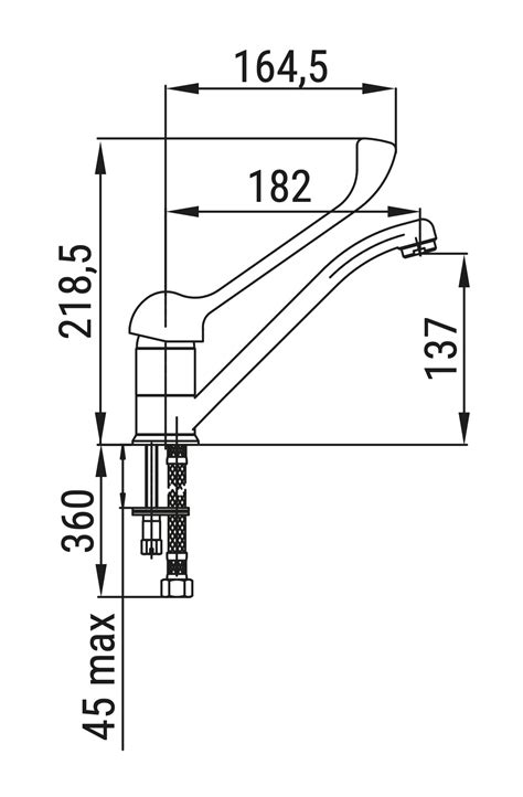 Sink Mixer Ceramica Dolomite