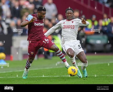 Londra Regno Unito 23 Dic 2023 West Ham United Contro Manchester