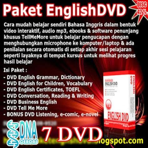 Jual Panduan English DVD Belajar Sendiri Bahasa Inggris Shopee