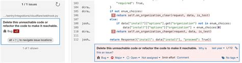 Unreachable Return Statement In Cloudflarewebhookendpoint On Account