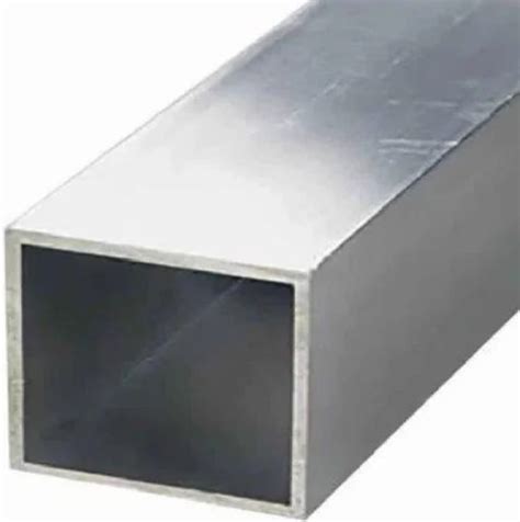 Rectangular Anodized Aluminium Round Tube Grade 1000 Series Size 4