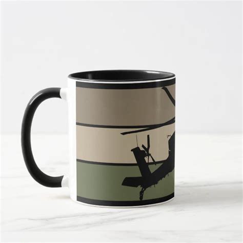 Apache Helicopter Mug Zazzle Mugs Apache Army Ts